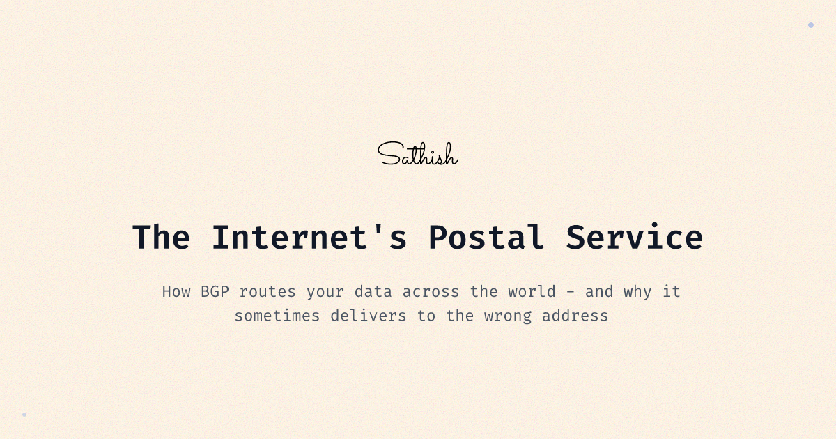 The Internet's Postal Service