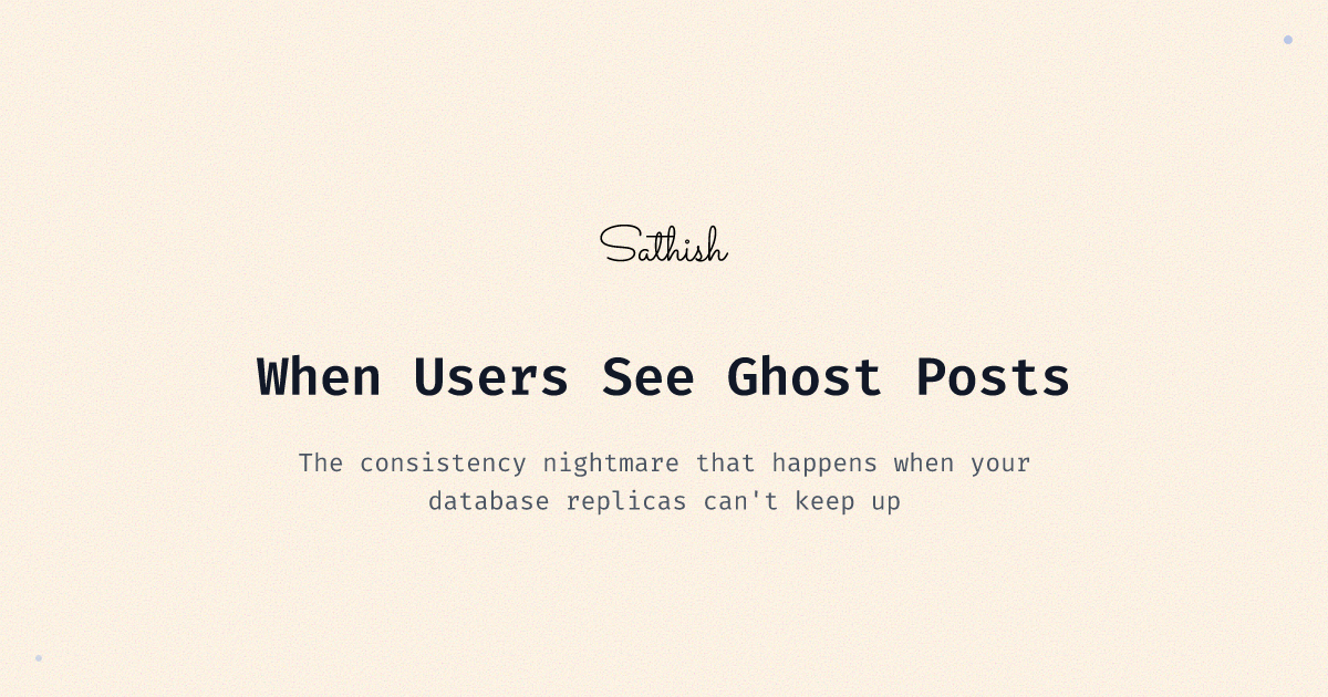When Users See Ghost Posts